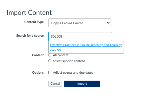 Canvas for Instructors | University of Illinois Springfield